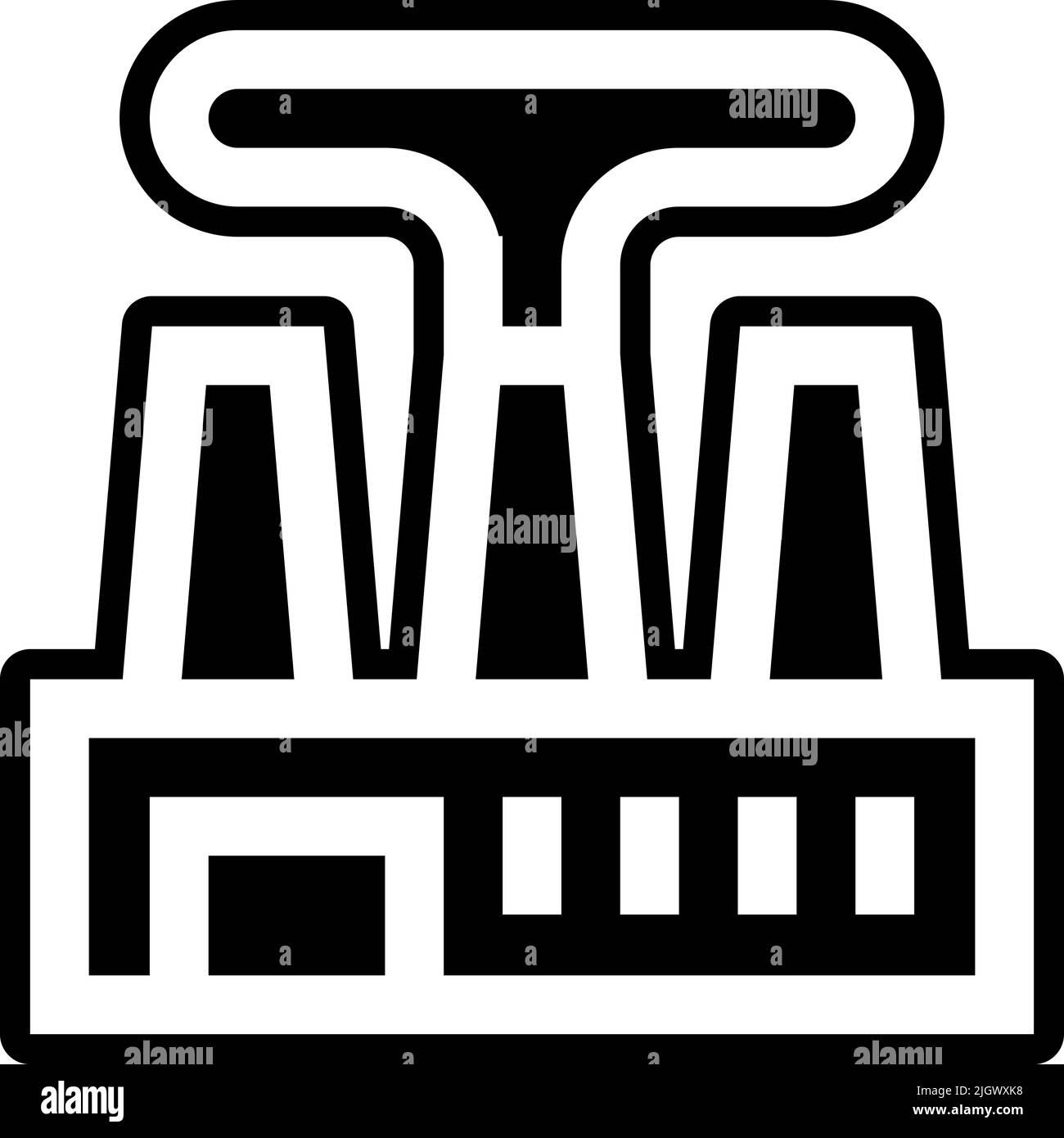 Manufacturing symbol Black and White Stock Photos & Images - Alamy