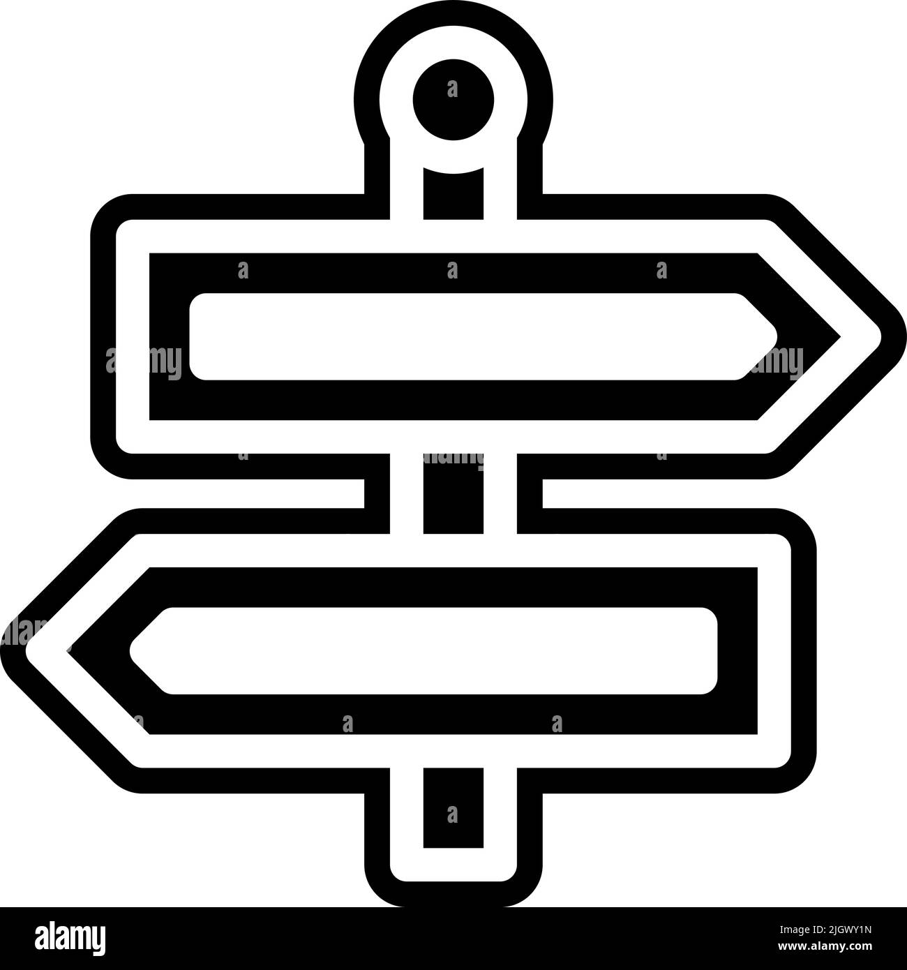 City directional sign icon Stock Vector Image & Art - Alamy