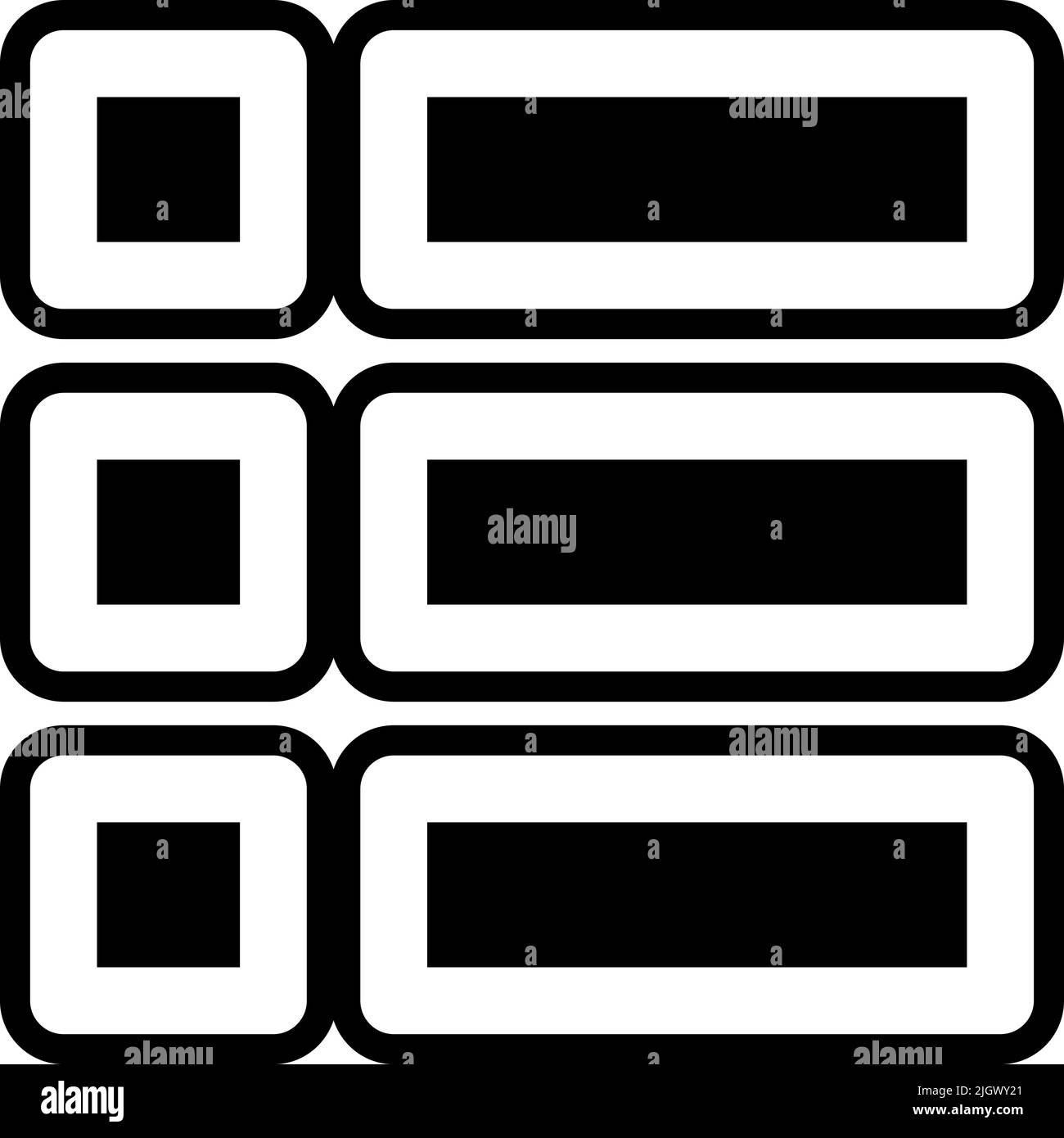 Chart and diagram list icon Stock Vector Image & Art - Alamy