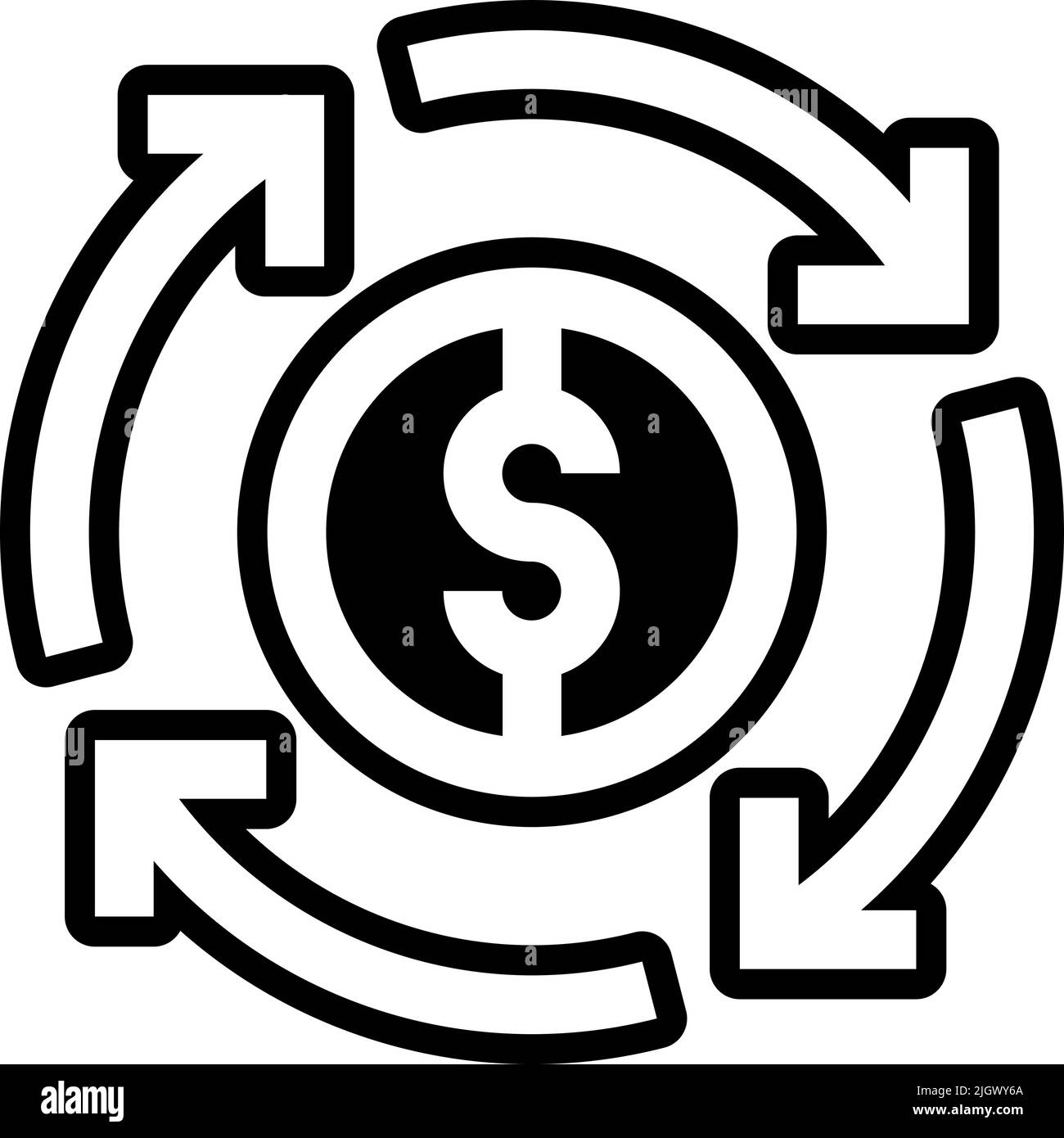 Circular economy icon Stock Vector Image & Art - Alamy