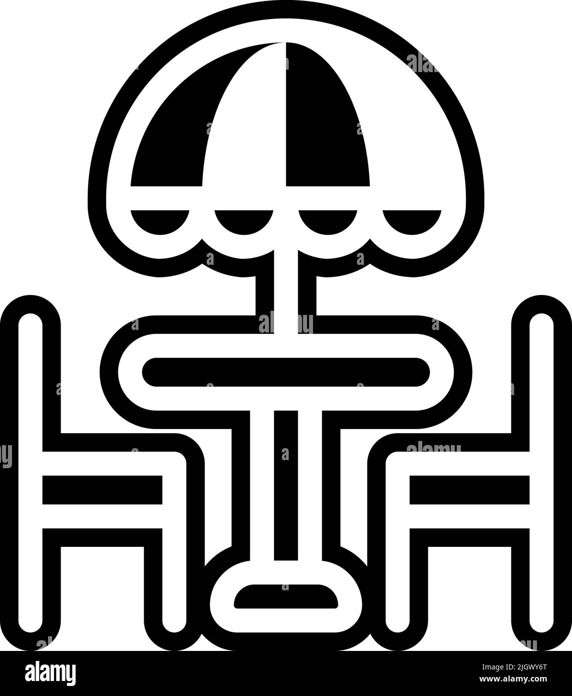 Coffee house icon simple Black and White Stock Photos & Images - Alamy