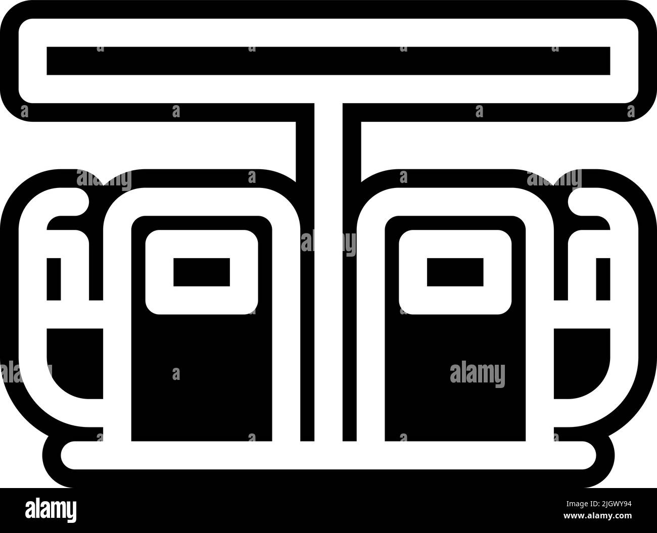 Library trolley Stock Vector Images - Alamy