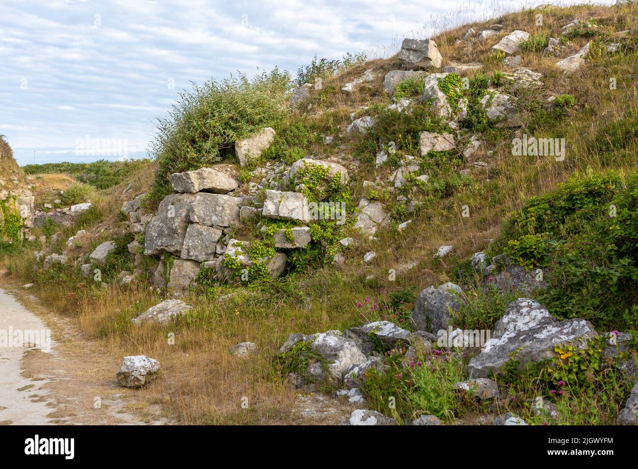 King Barrow Quarry Stock Photo - Alamy