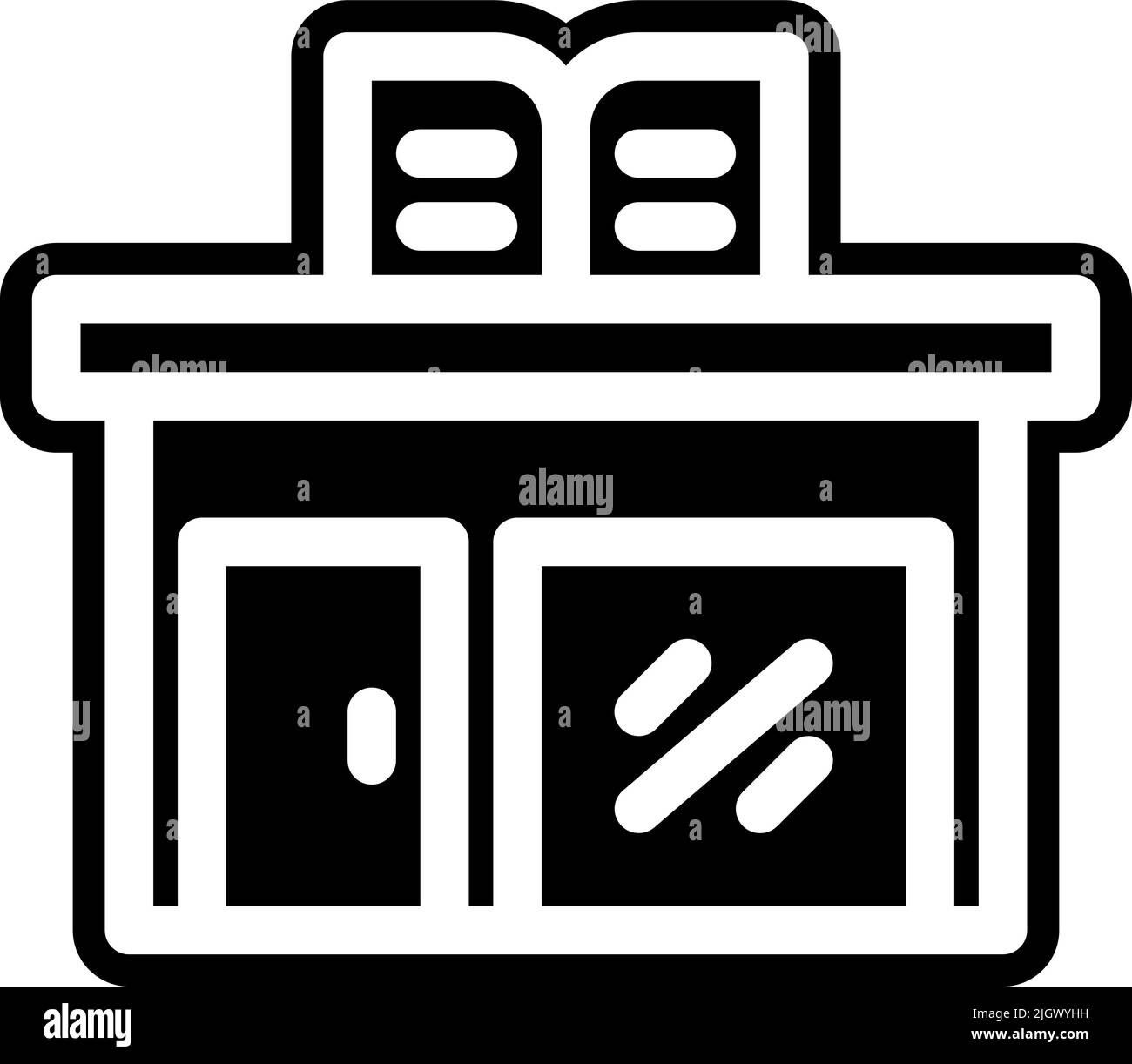 Parking lot bookstore Stock Vector Images - Alamy