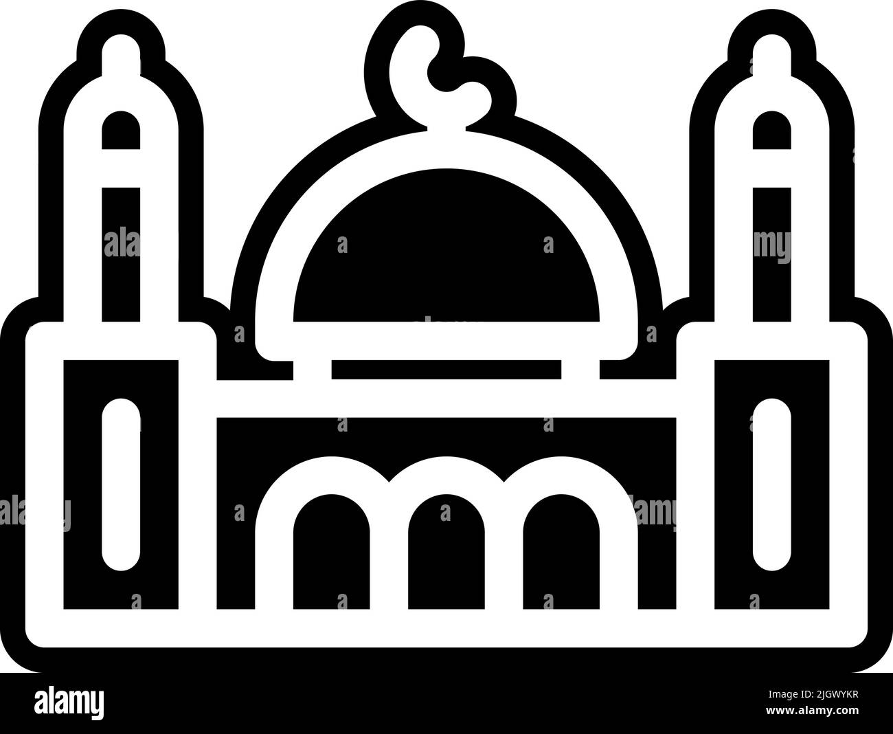 City amenities mosque icon Stock Vector Image & Art - Alamy