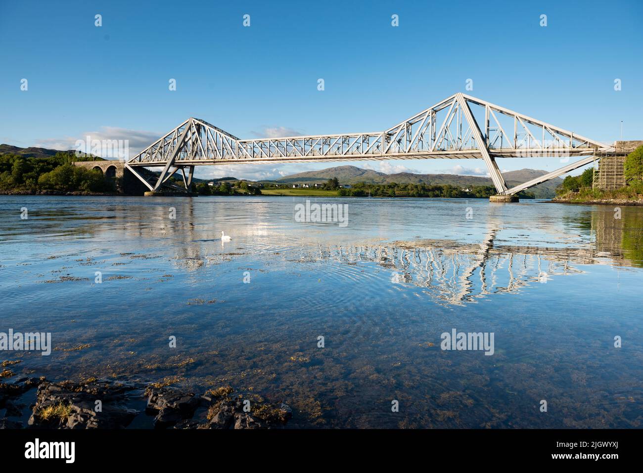 Connel Bridge near Oban Scotland on a Summer Evening Stock Photo - Alamy