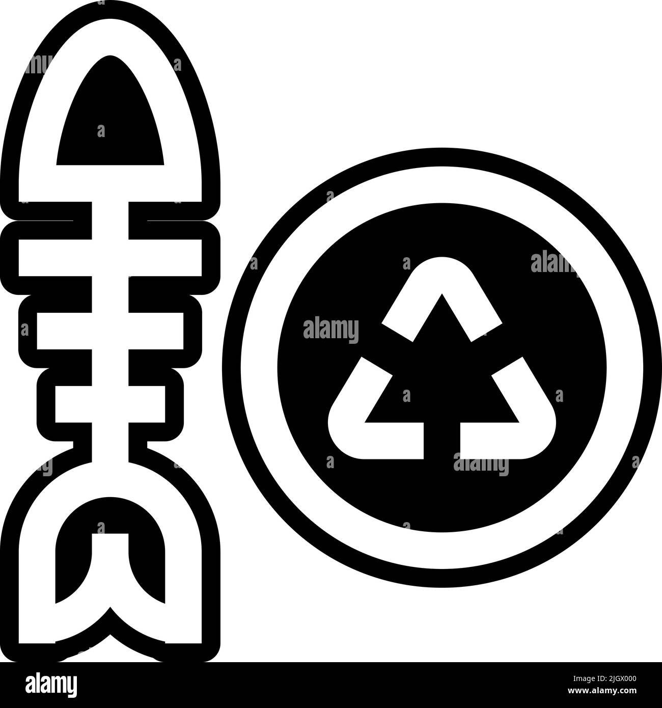 Waste management logo Cut Out Stock Images & Pictures - Alamy
