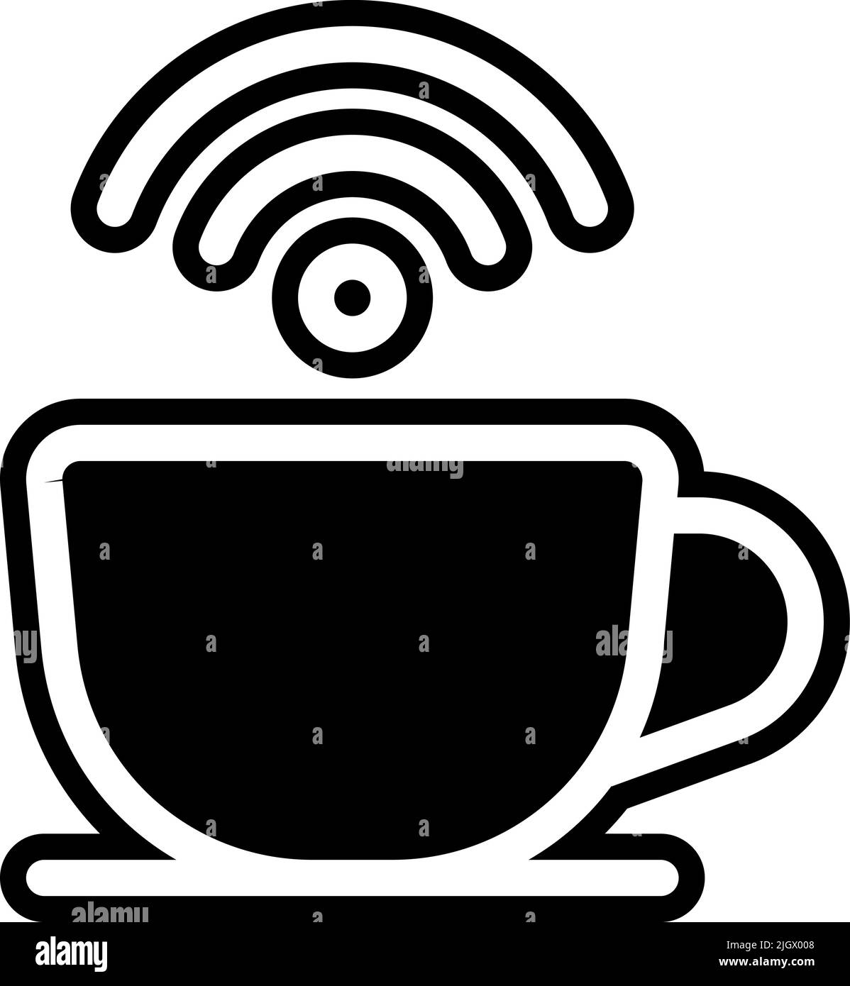 Coffee shop hotspot icon Stock Vector Image & Art - Alamy