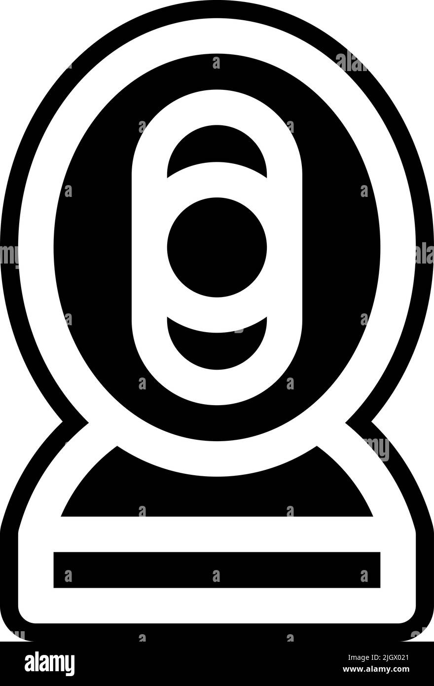 Webcam outline icon Stock Vector Images - Alamy