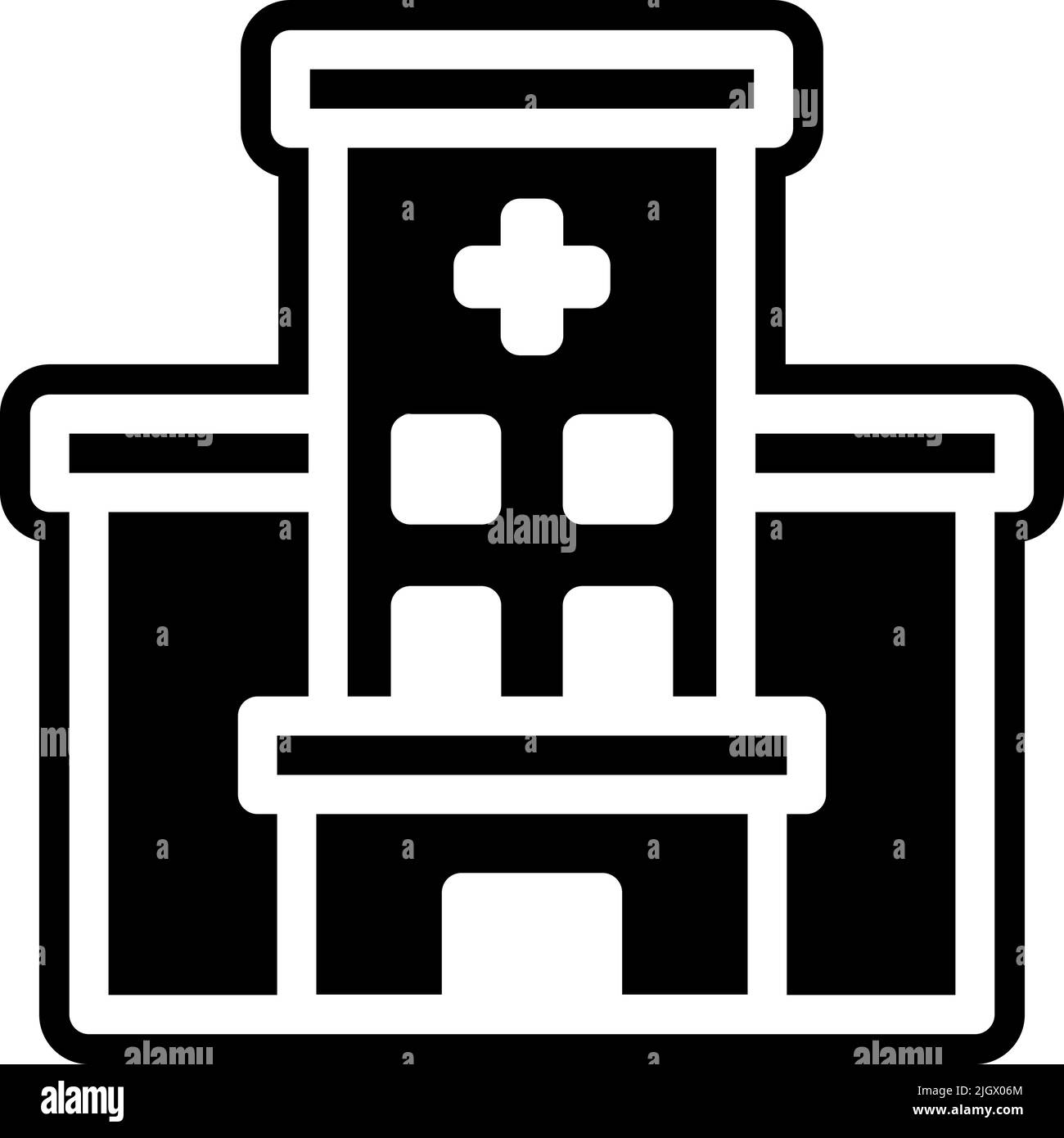 City hospital icon Stock Vector Image & Art - Alamy