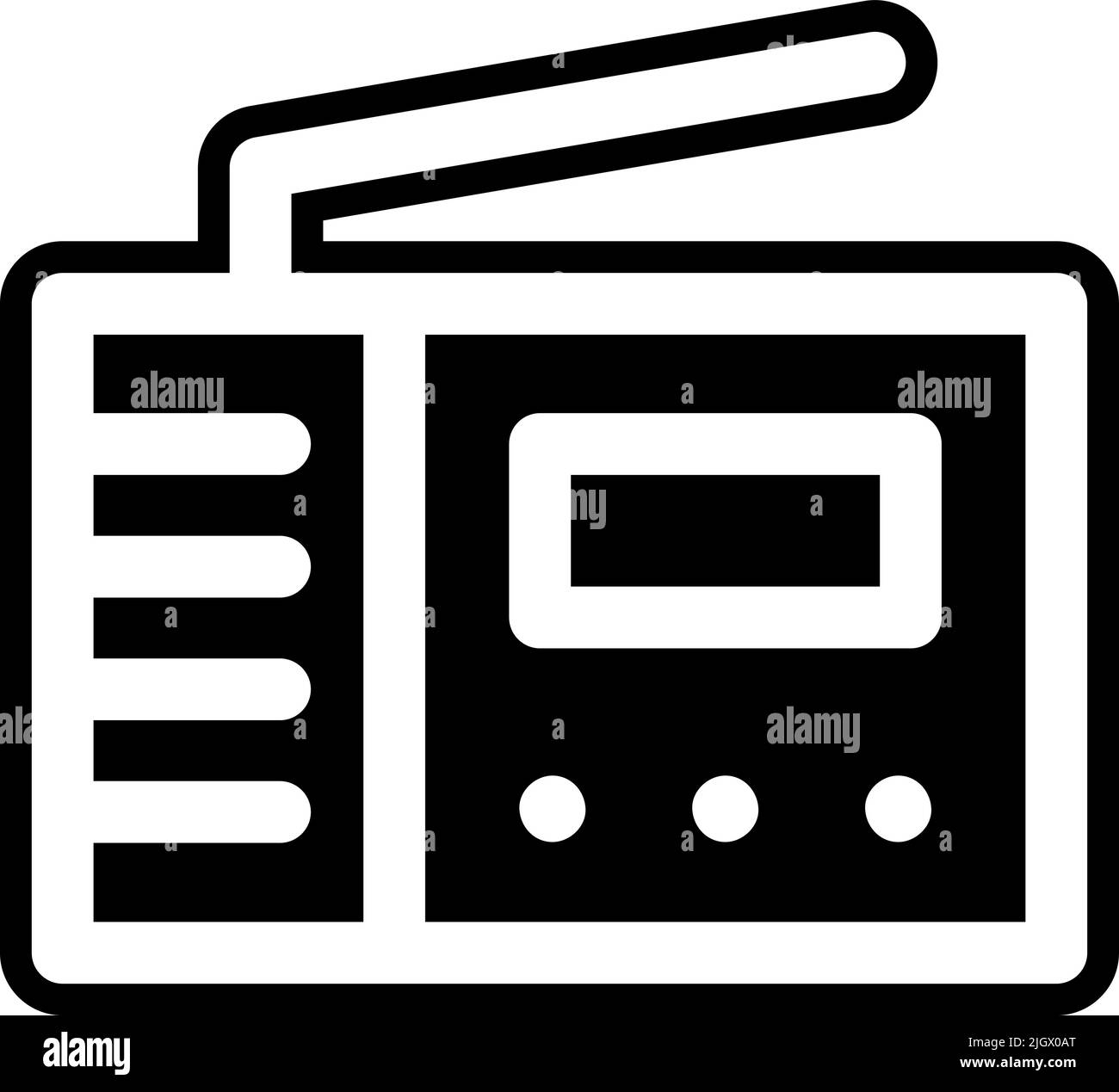 Modern radio communication Black and White Stock Photos & Images - Alamy