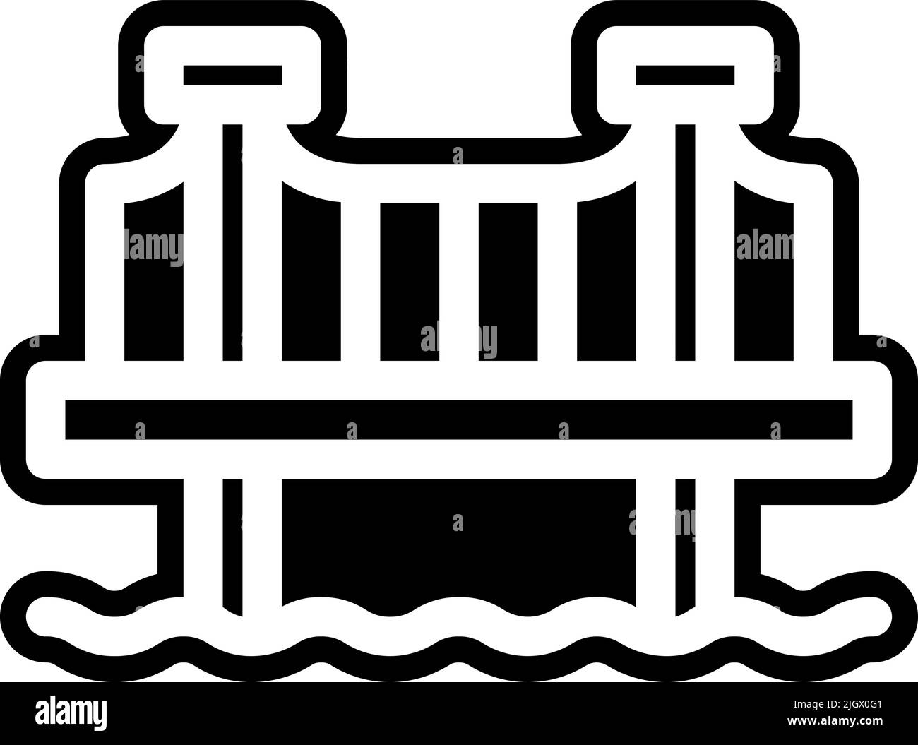 Sign on tower bridge Cut Out Stock Images & Pictures - Alamy