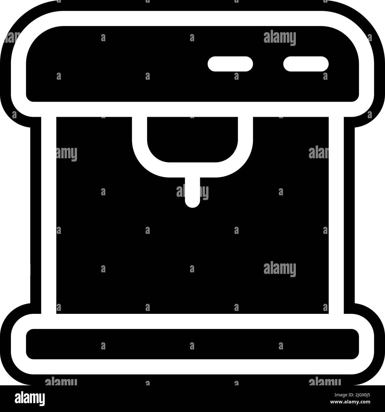 Coffee shop machine icon Stock Vector Image & Art - Alamy