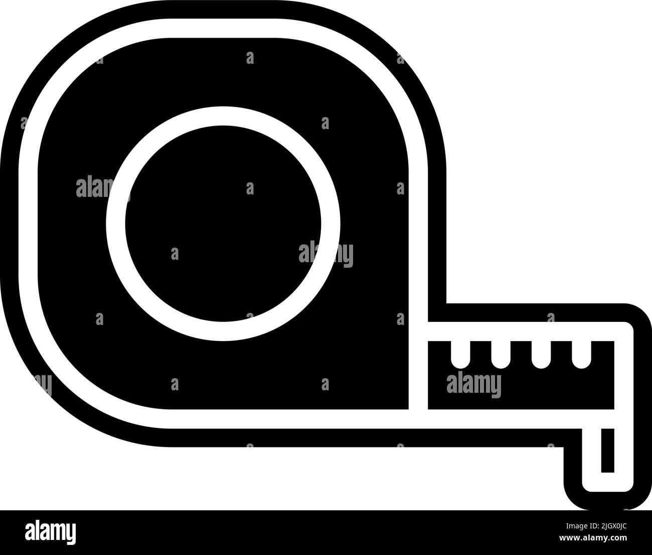Tools measuring tool object Stock Vector Images - Alamy