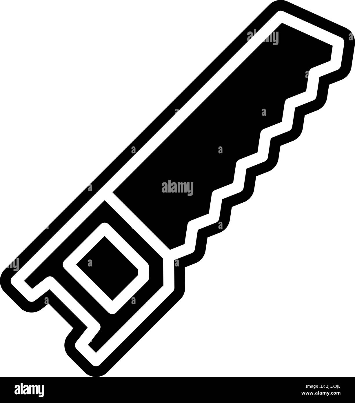 Construction tools saw icon Stock Vector Image & Art - Alamy