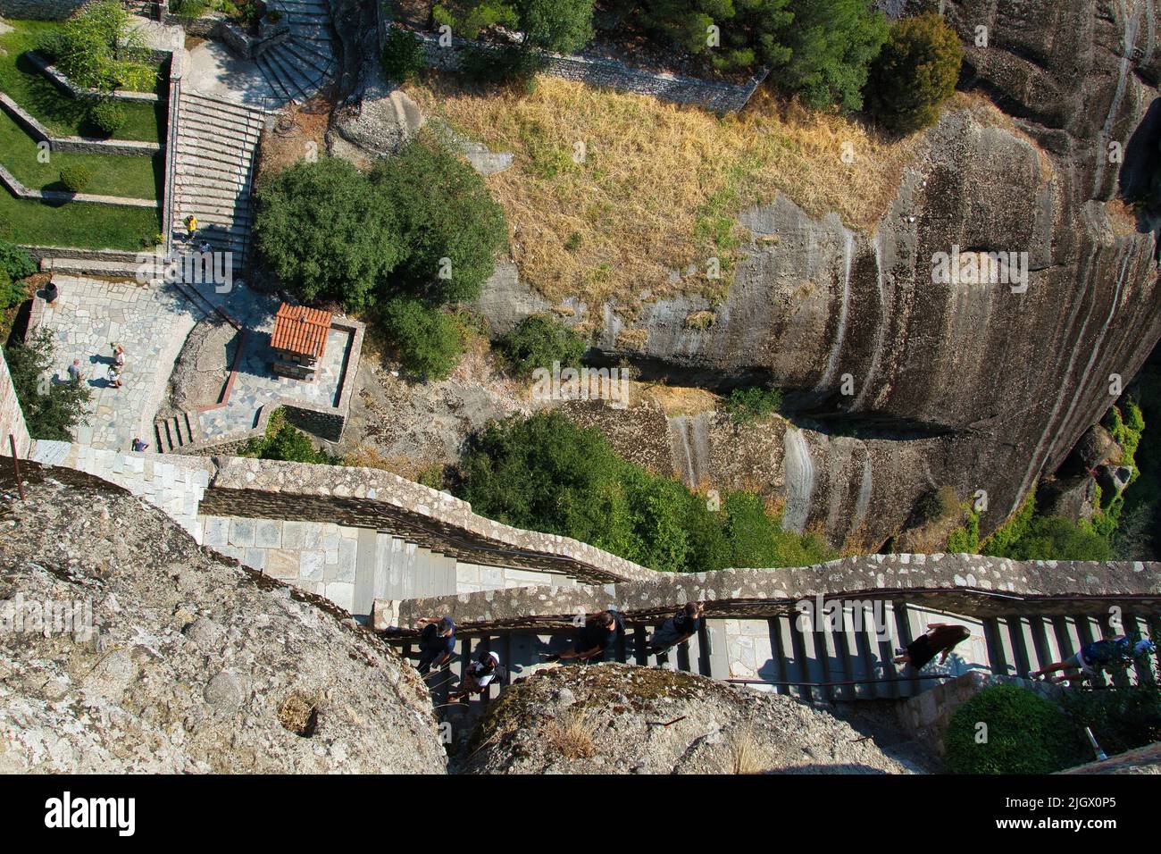 The Meteora complex consists mainly of Oligocene and Miocene pebbly ...