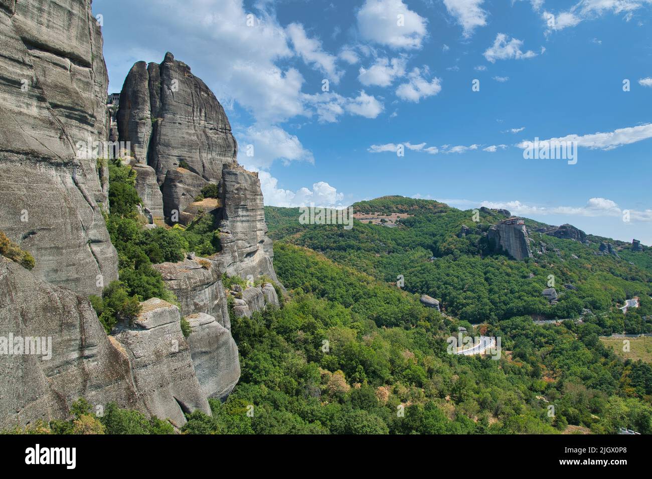 The Meteora complex consists mainly of Oligocene and Miocene pebbly ...