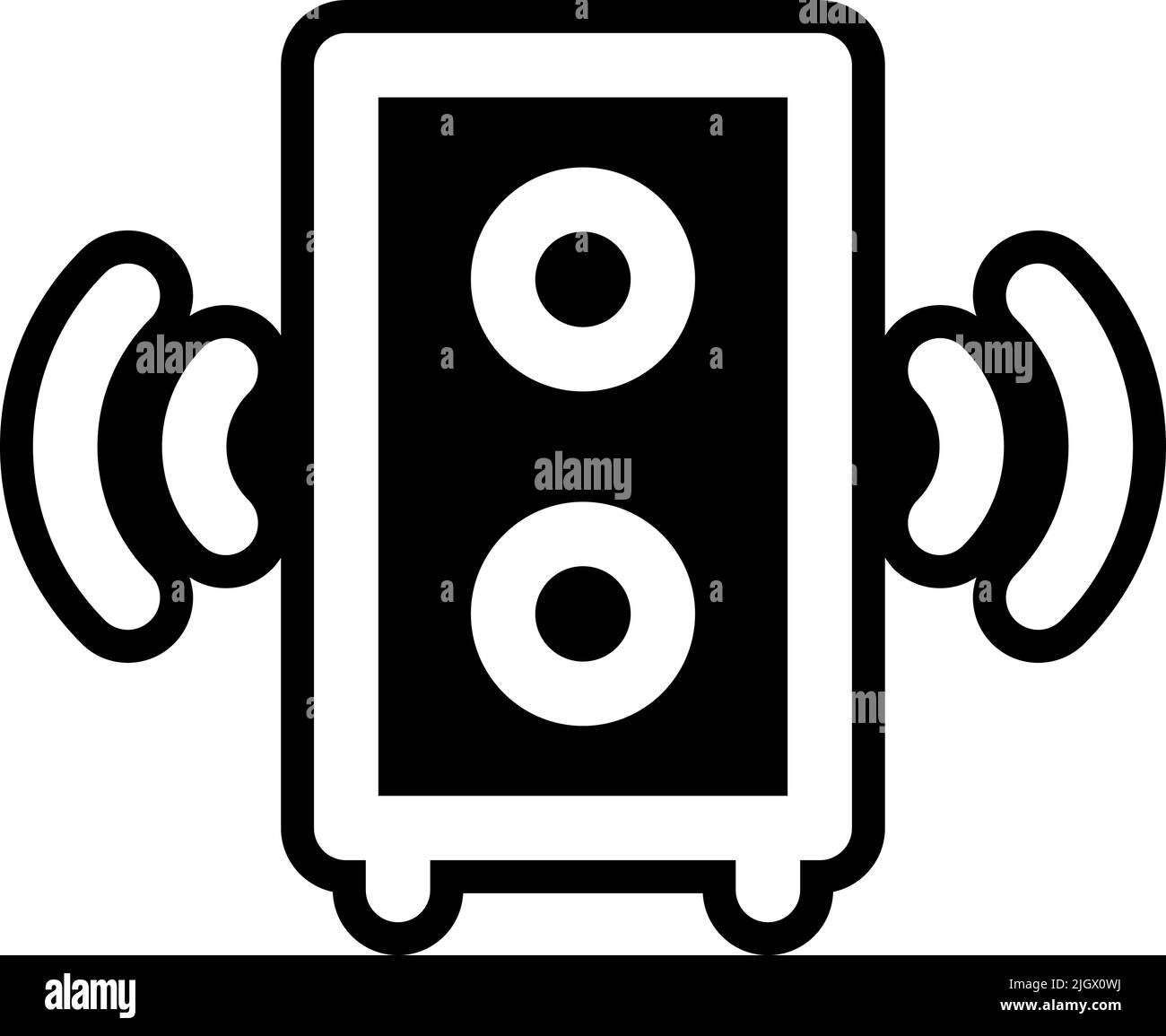 Communication and media speaker icon Stock Vector Image & Art - Alamy
