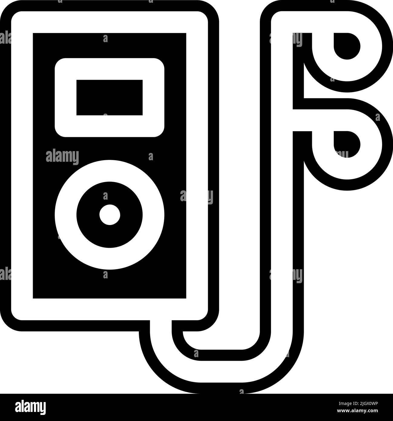 Communication and media music player icon Stock Vector Image & Art - Alamy