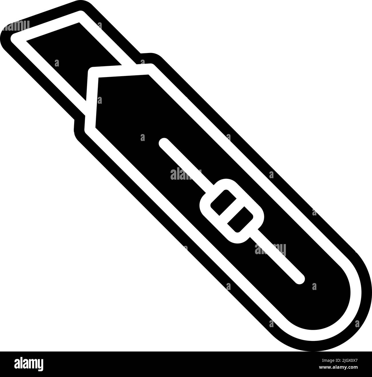 Construction tools paper cutter icon Stock Vector Image & Art - Alamy