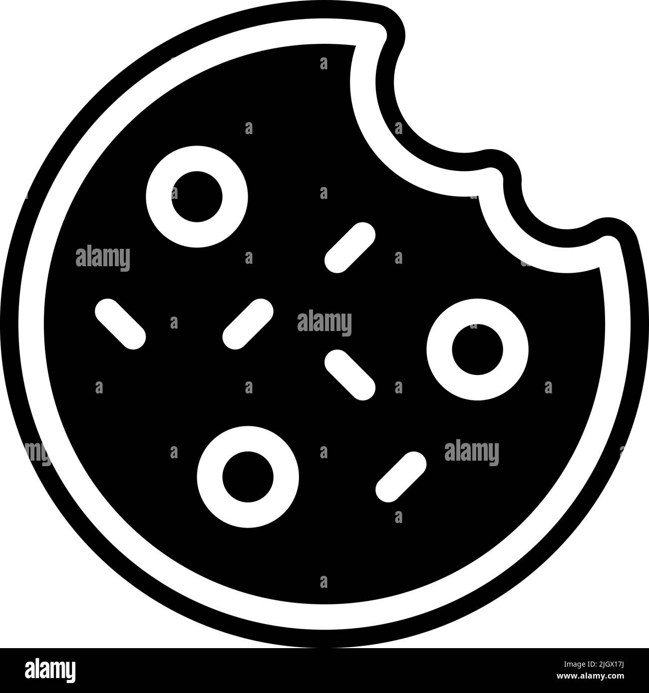 Coffee shop cookies icon Stock Vector Image & Art - Alamy