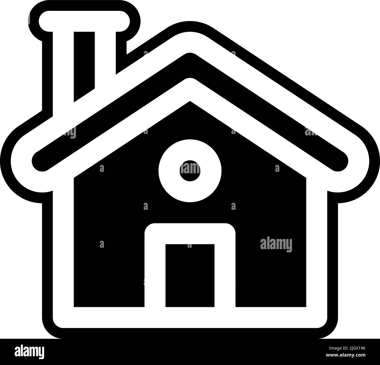 Contact us home icon Stock Vector Image & Art - Alamy