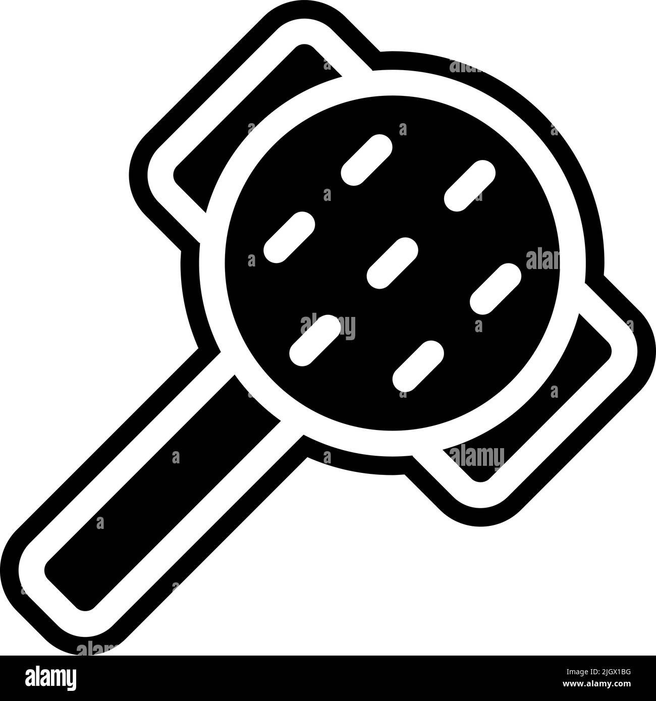 Coffee icon set accessory Black and White Stock Photos & Images - Alamy