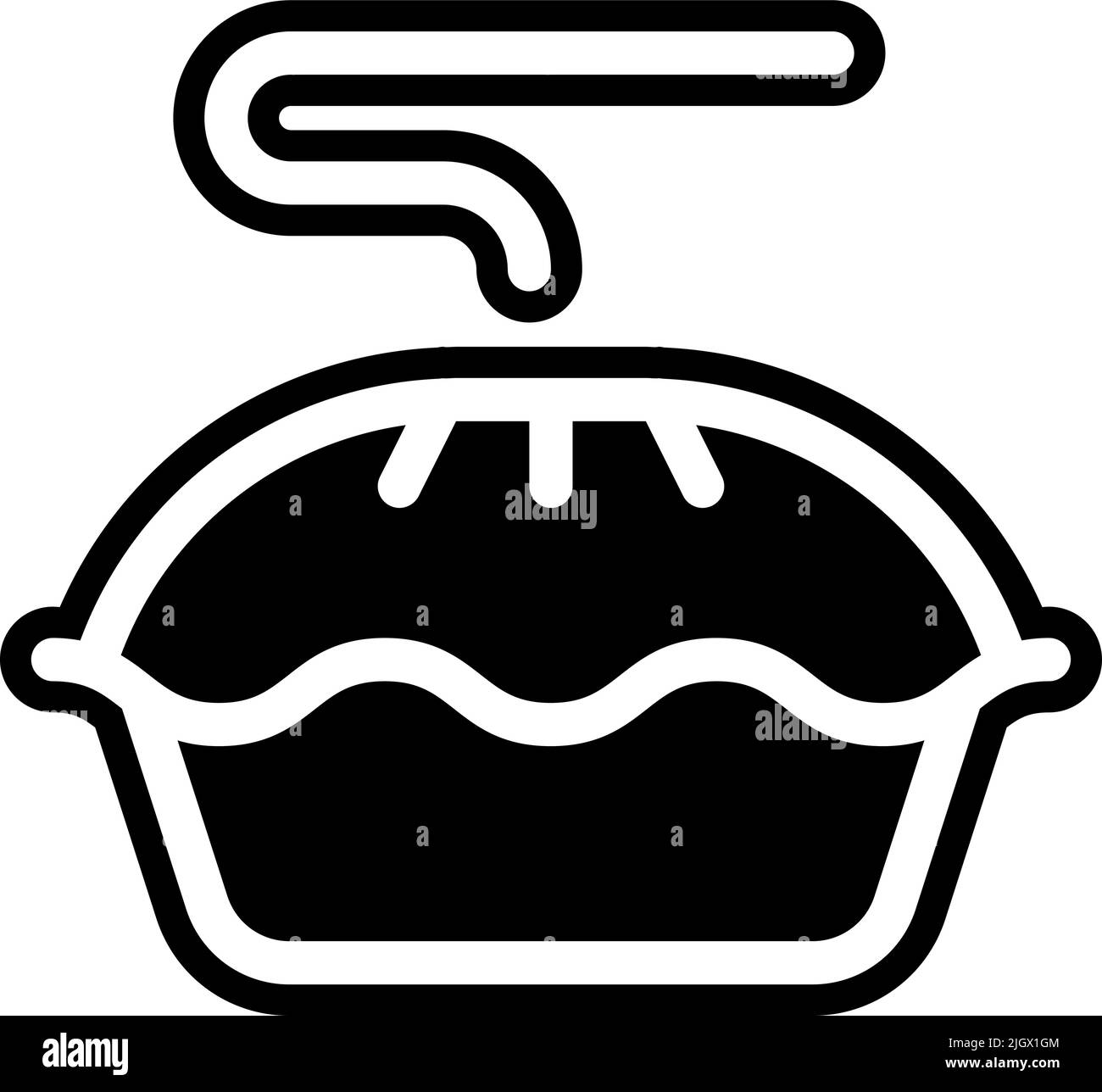 Coffee shop pie icon Stock Vector Image & Art - Alamy