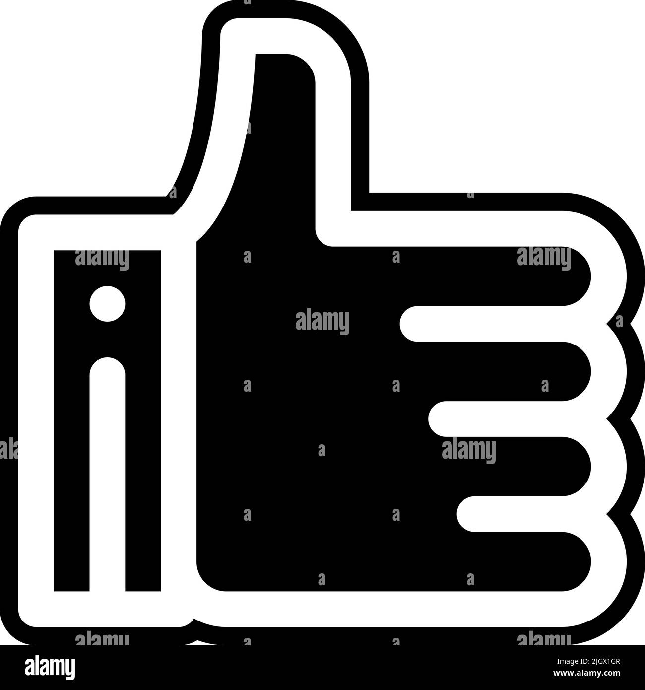 Contact us thumb up icon Stock Vector Image & Art - Alamy