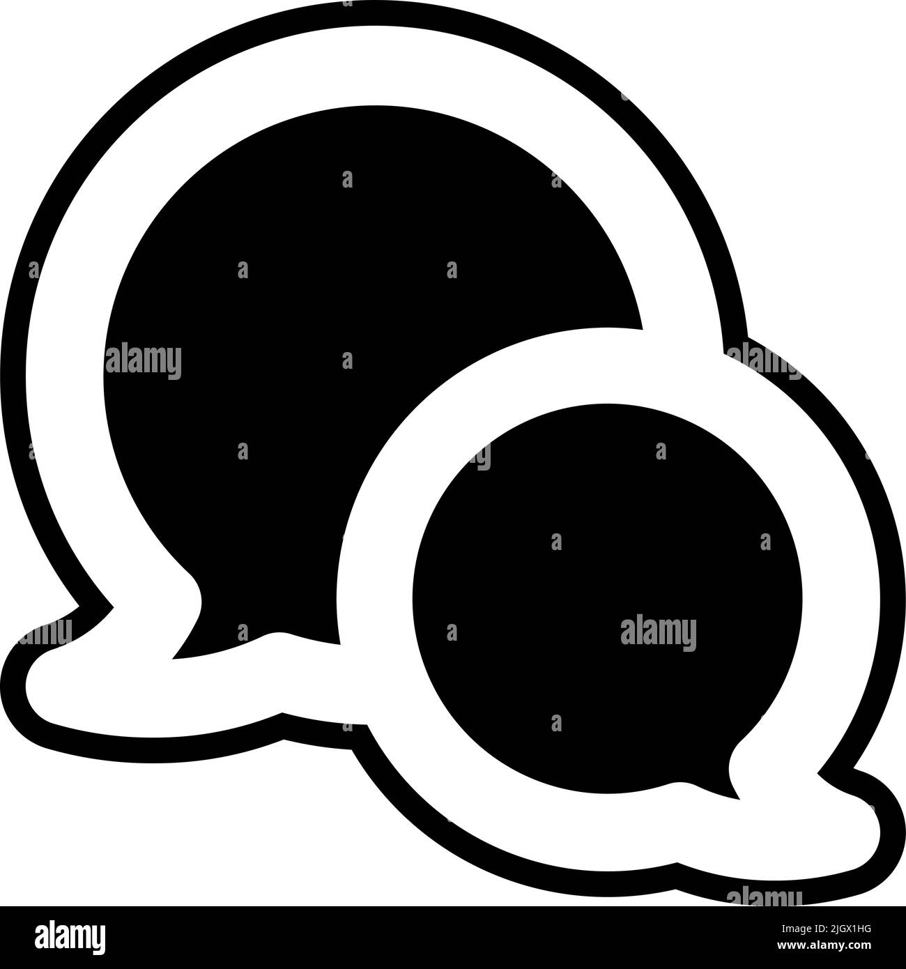 Talk logo Black and White Stock Photos & Images - Alamy