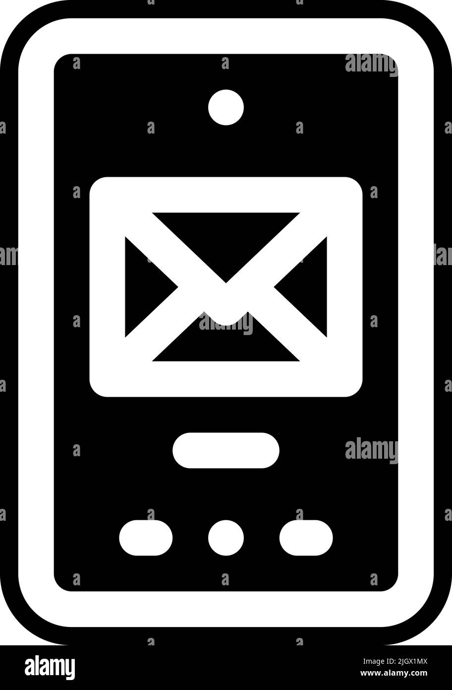 Letter simple mobile phone Black and White Stock Photos & Images - Alamy