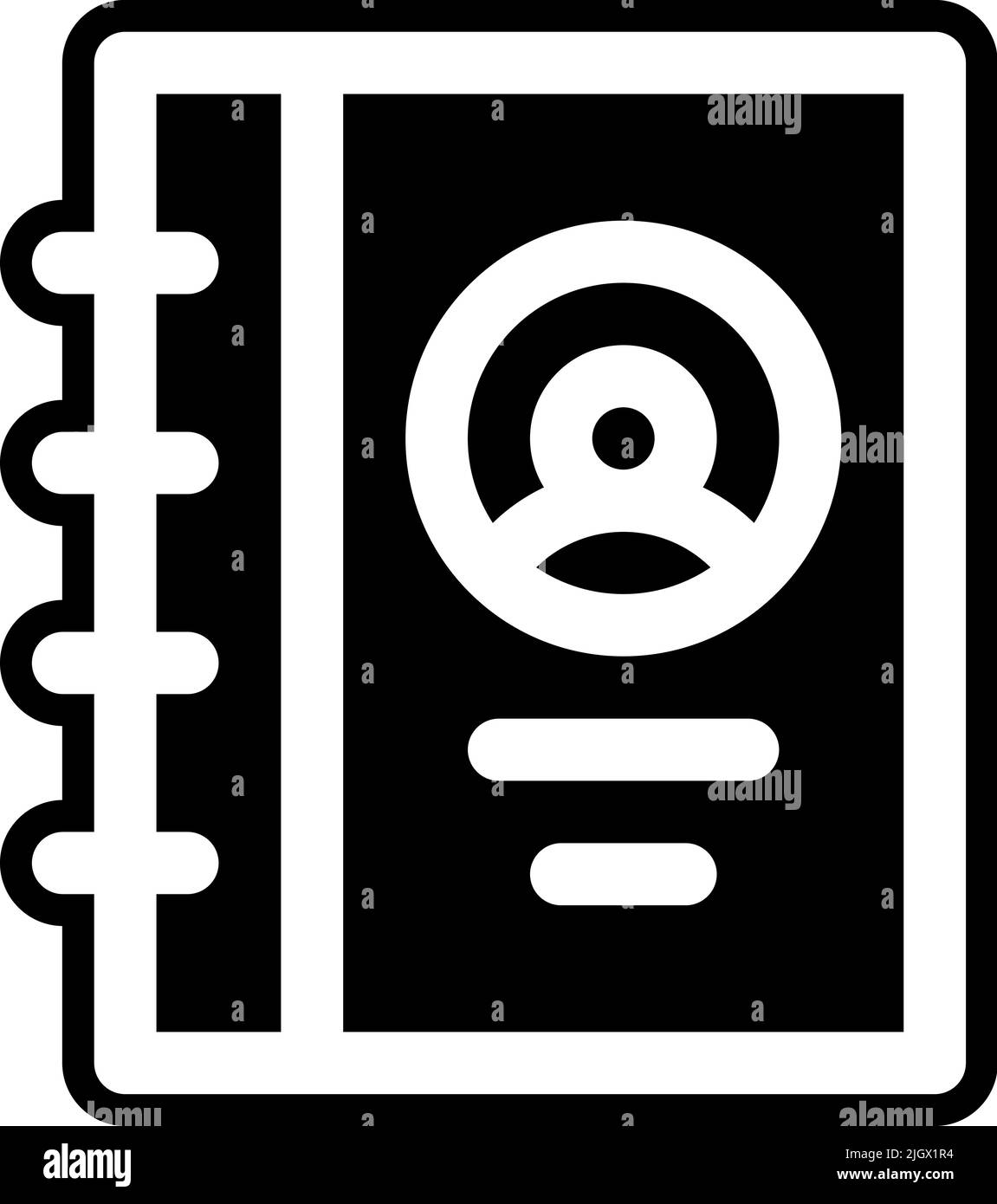 Contact us contact list icon Stock Vector Image & Art - Alamy