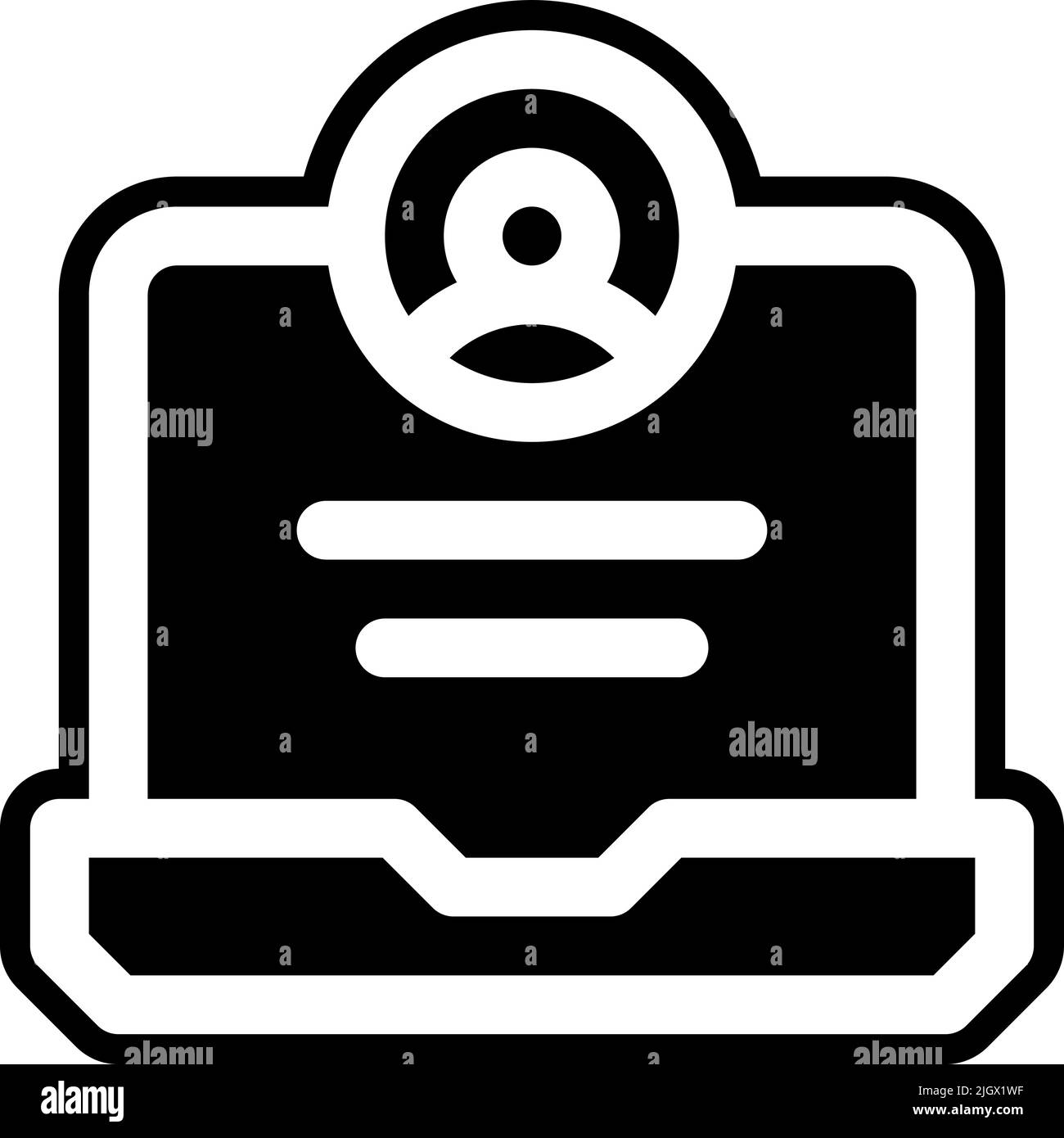 Contact us user icon Stock Vector Image & Art - Alamy
