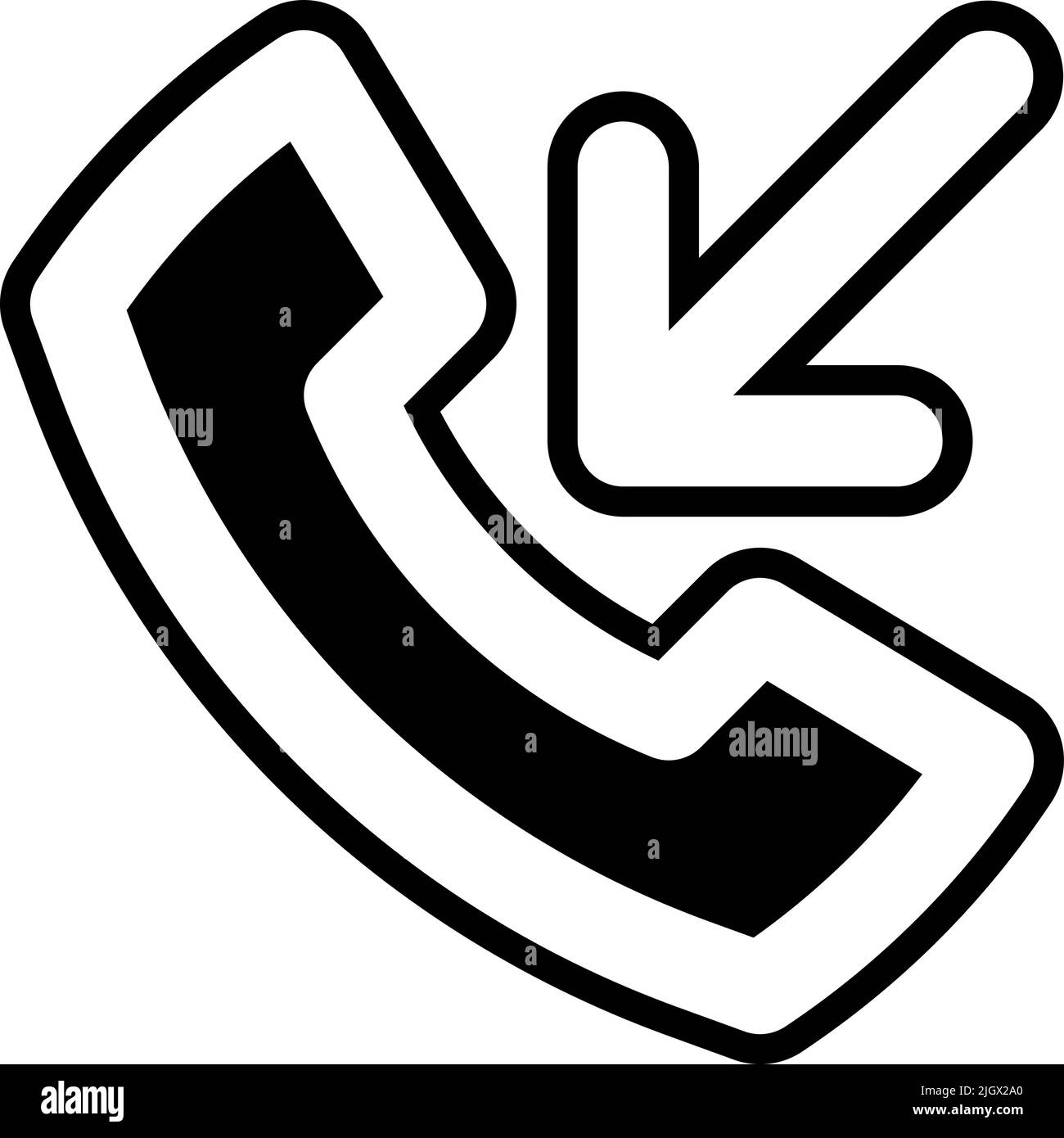 Contact us incoming call icon Stock Vector Image & Art - Alamy