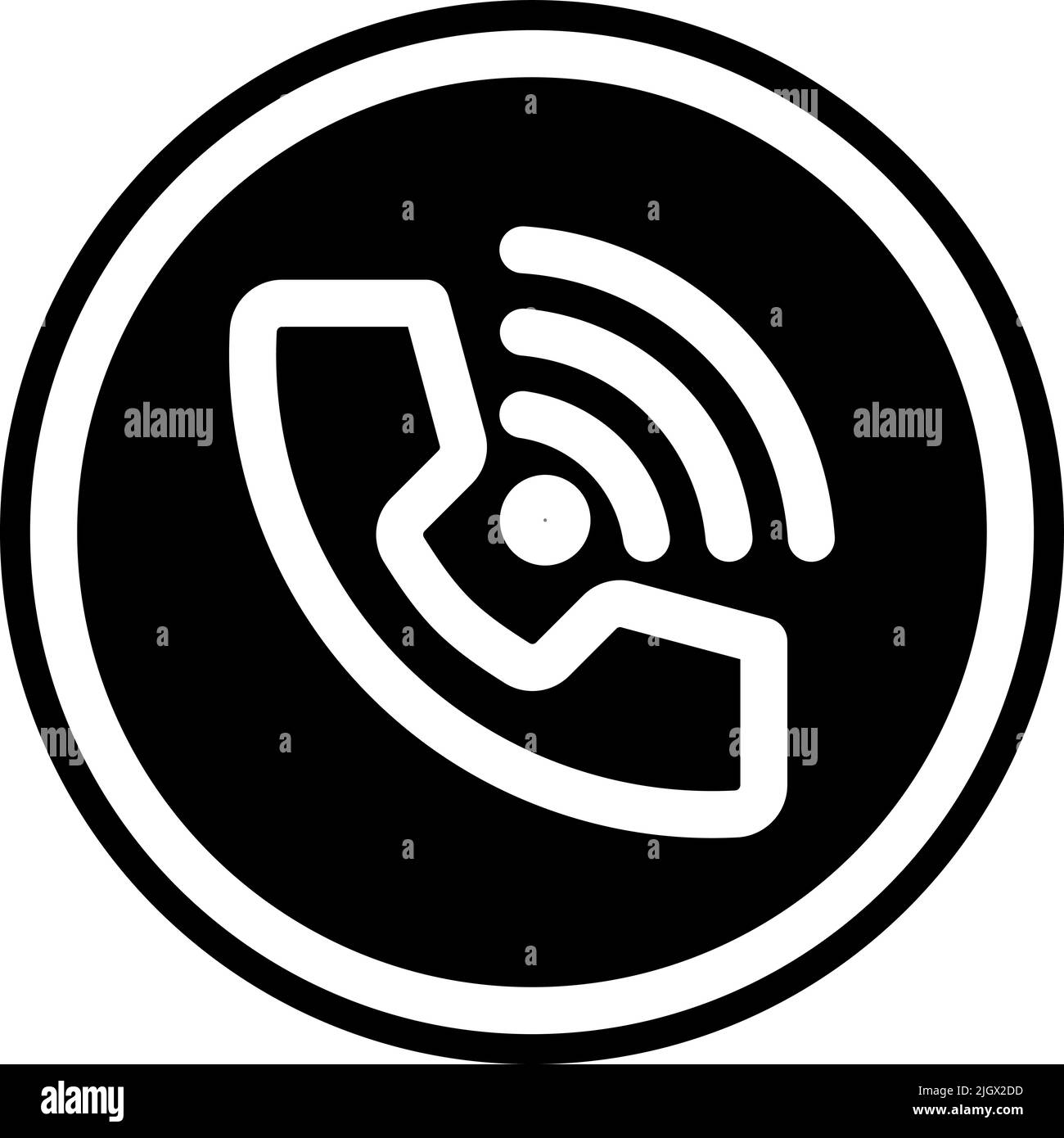 Contact us telephone icon Stock Vector Image & Art - Alamy