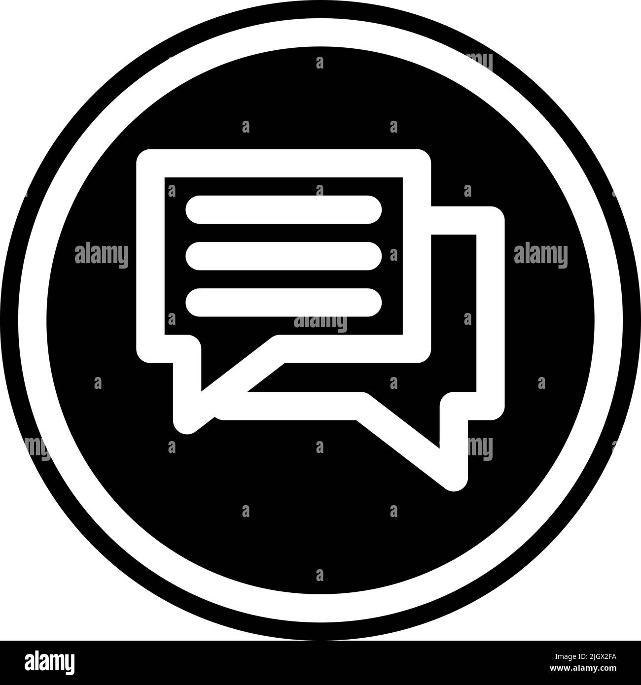 Contact us message icon Stock Vector Image & Art - Alamy