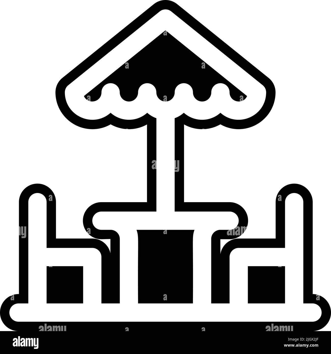 Coworking space terrace icon Stock Vector Image & Art - Alamy