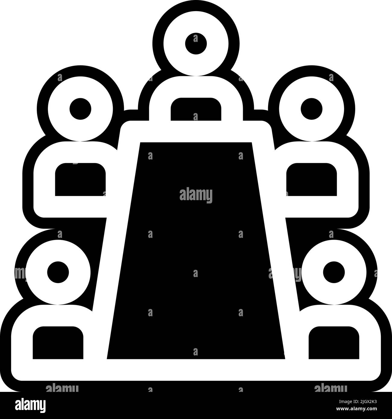 Coworking space meeting room icon Stock Vector Image & Art - Alamy