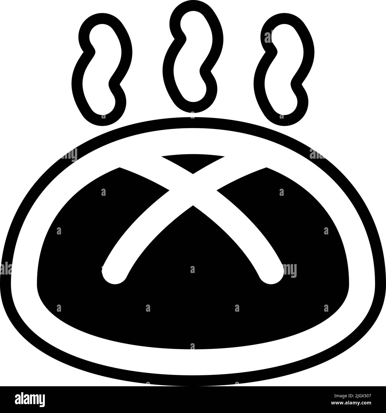 Easter bread icon Stock Vector Image & Art - Alamy