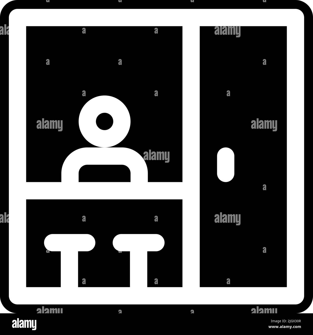 Coworking space office icon Stock Vector Image & Art - Alamy