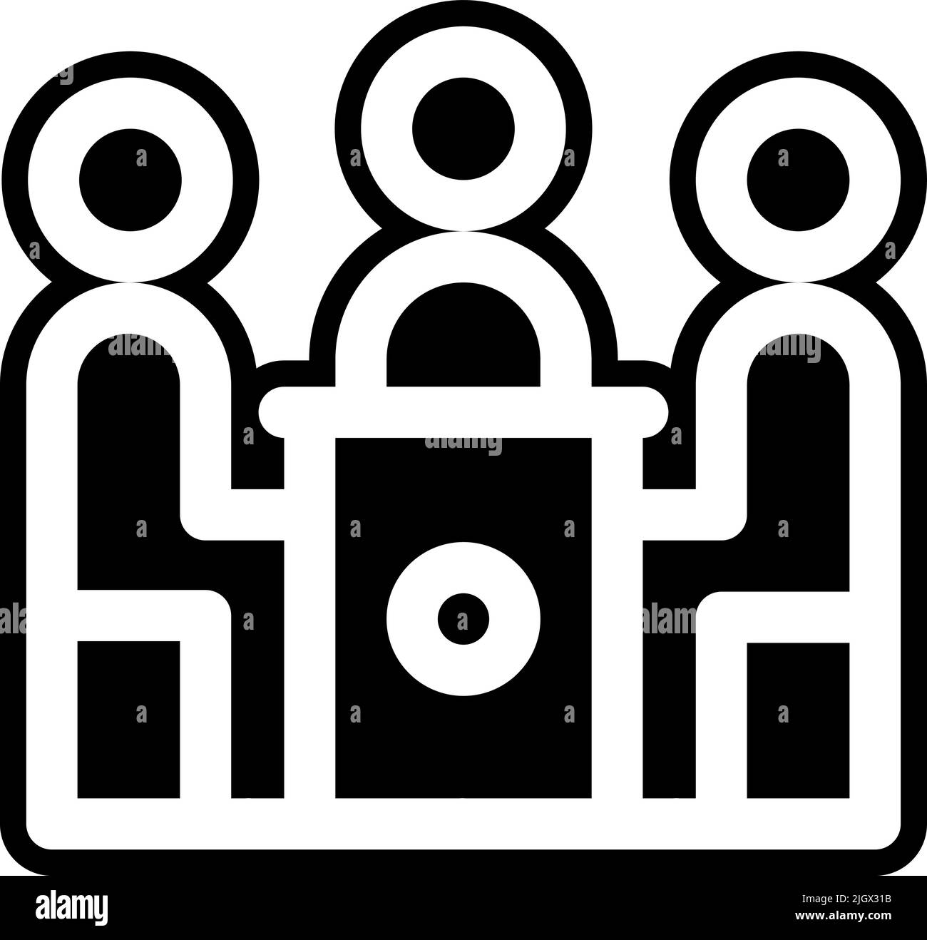 Interior design teamwork meeting Black and White Stock Photos & Images ...