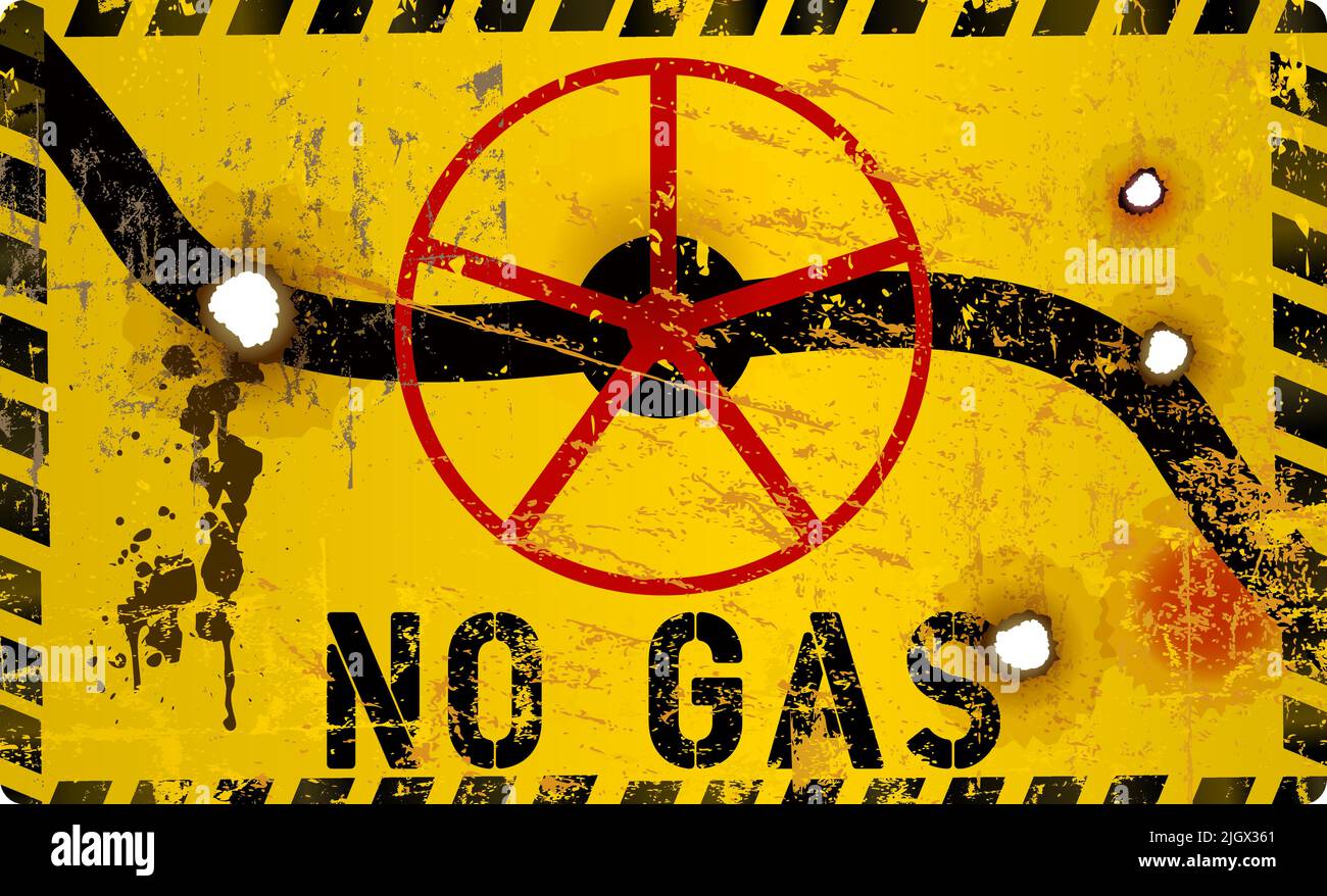 Gas shortage signage Stock Vector Images - Alamy
