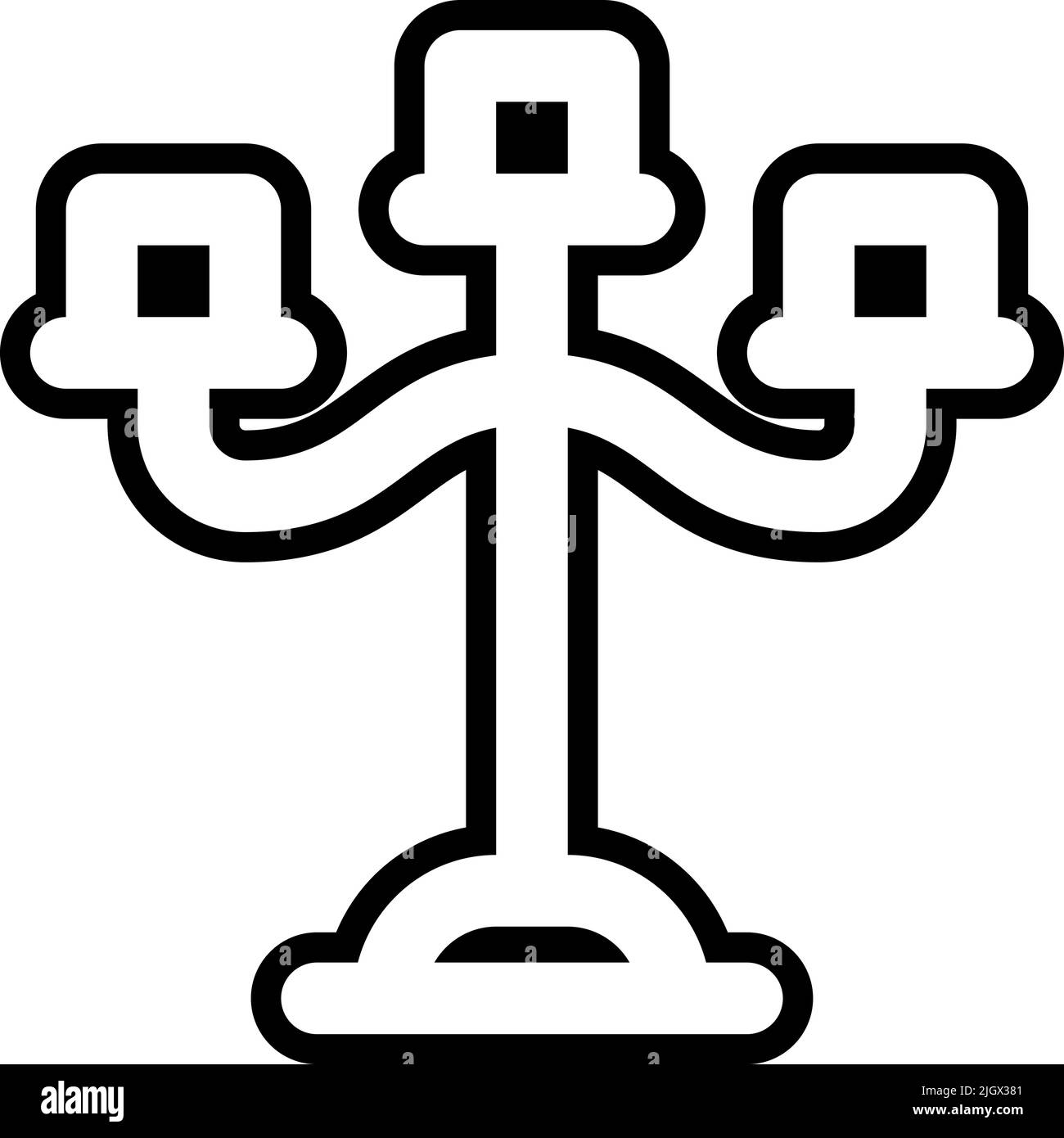 Easter candelabra icon Stock Vector Image & Art - Alamy