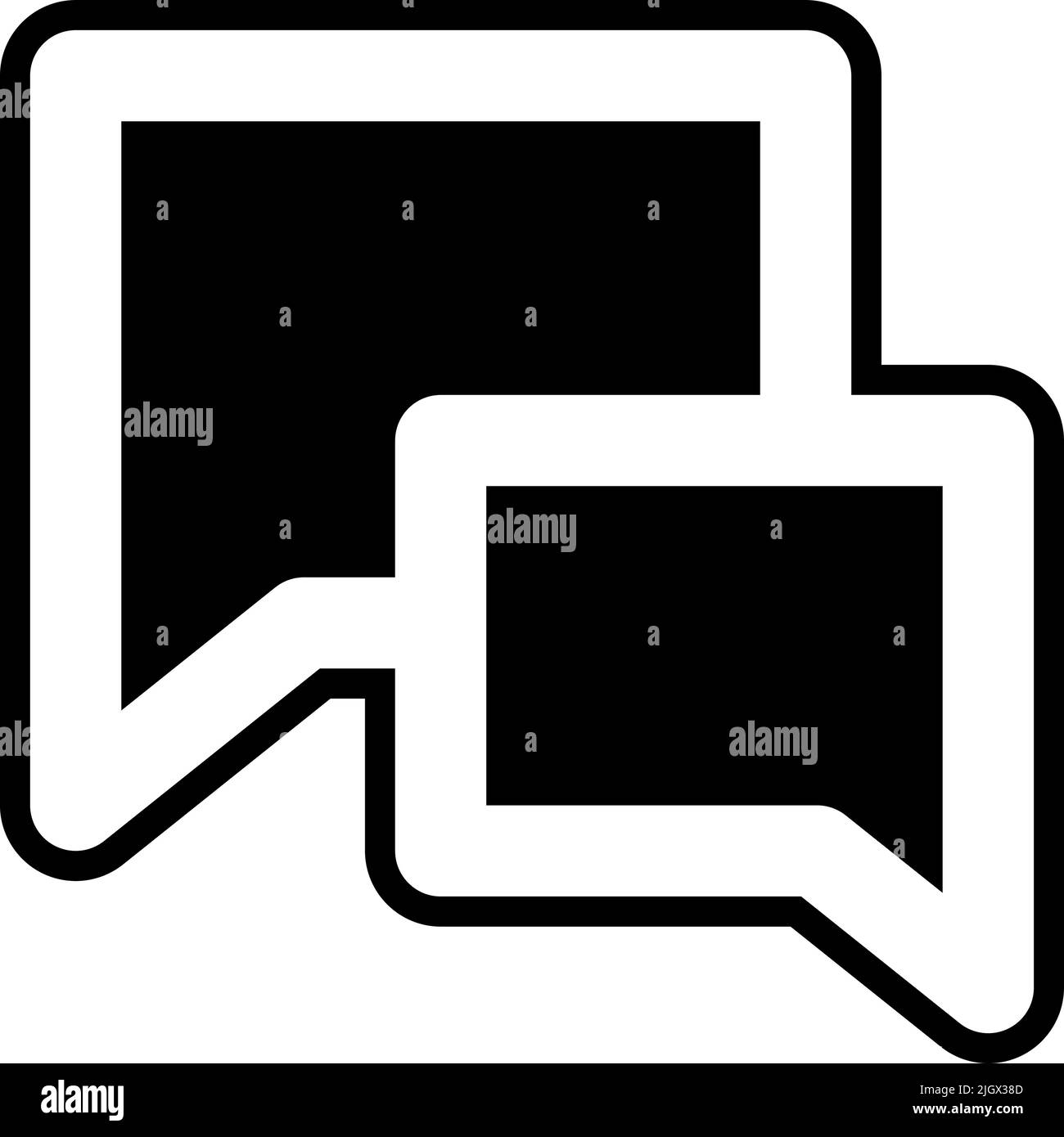 Contact us talk icon Stock Vector Image & Art - Alamy