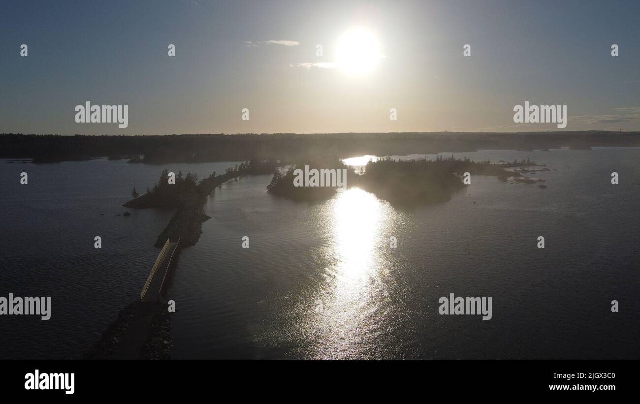 Salt marsh trail canada hi-res stock photography and images - Alamy