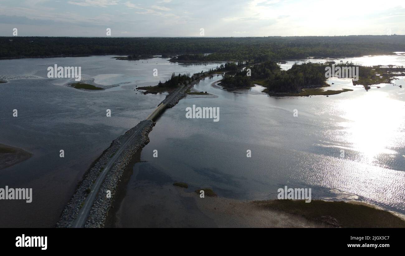 Salt marsh trail nova scotia hi-res stock photography and images - Alamy