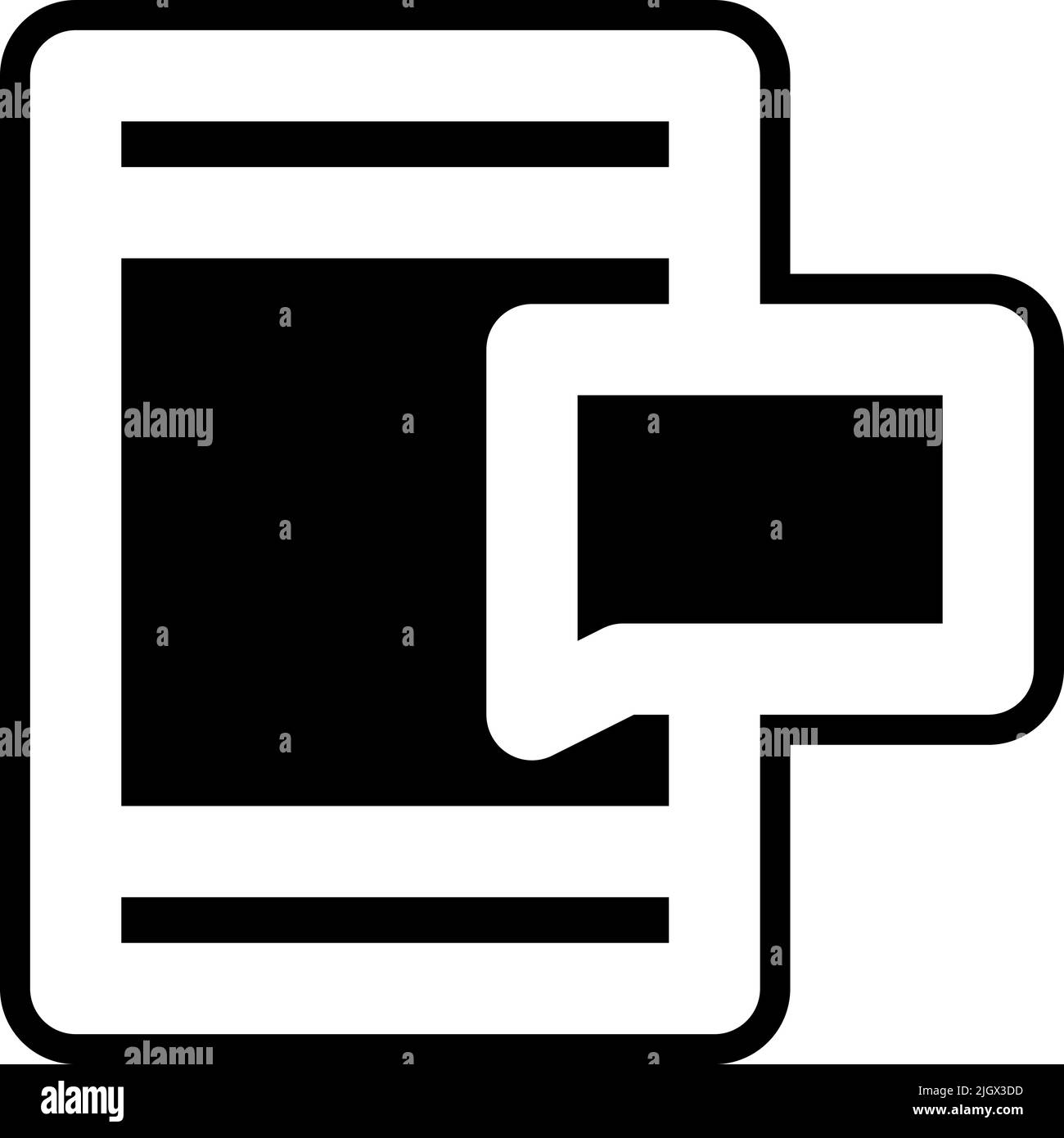 Contact us message icon Stock Vector Image & Art - Alamy