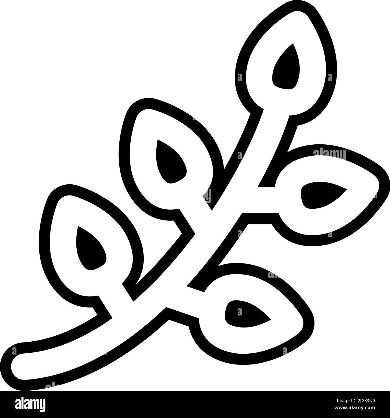 Easter branch icon Stock Vector Image & Art - Alamy