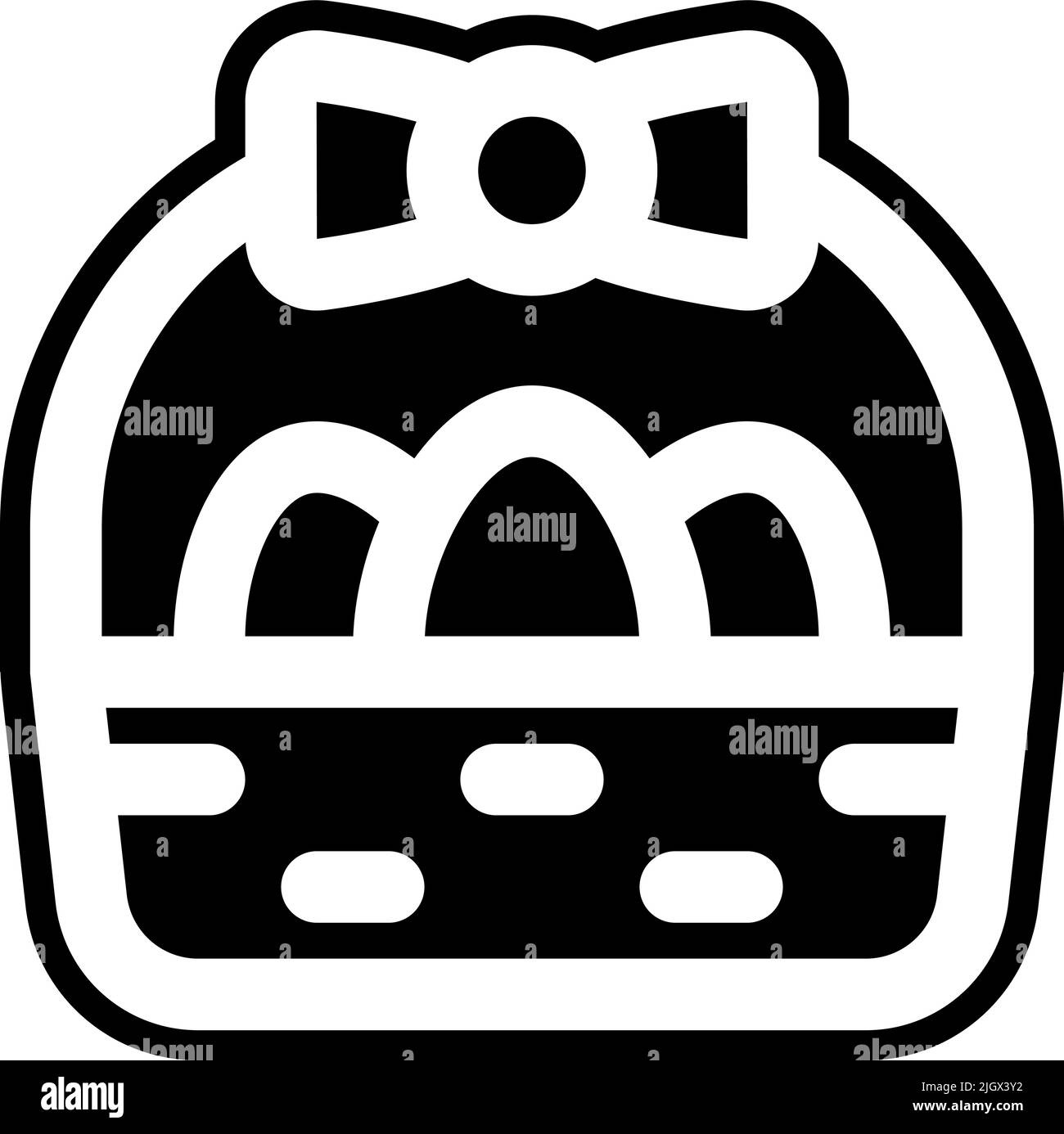 Easter basket icon Stock Vector Image & Art - Alamy