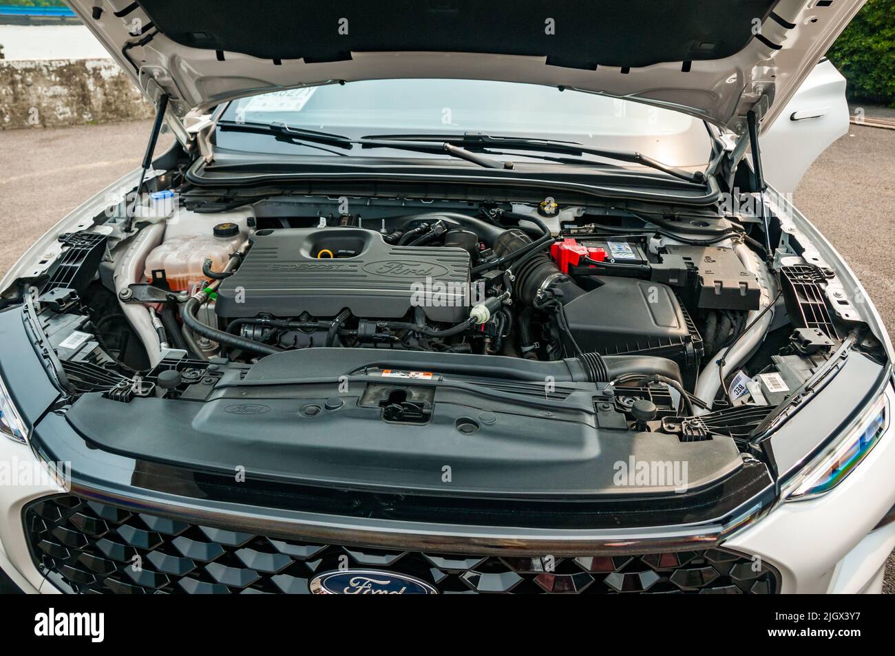 The 2.0 litre turbo engine fitted to the Chinese Ford Evos crossover ...